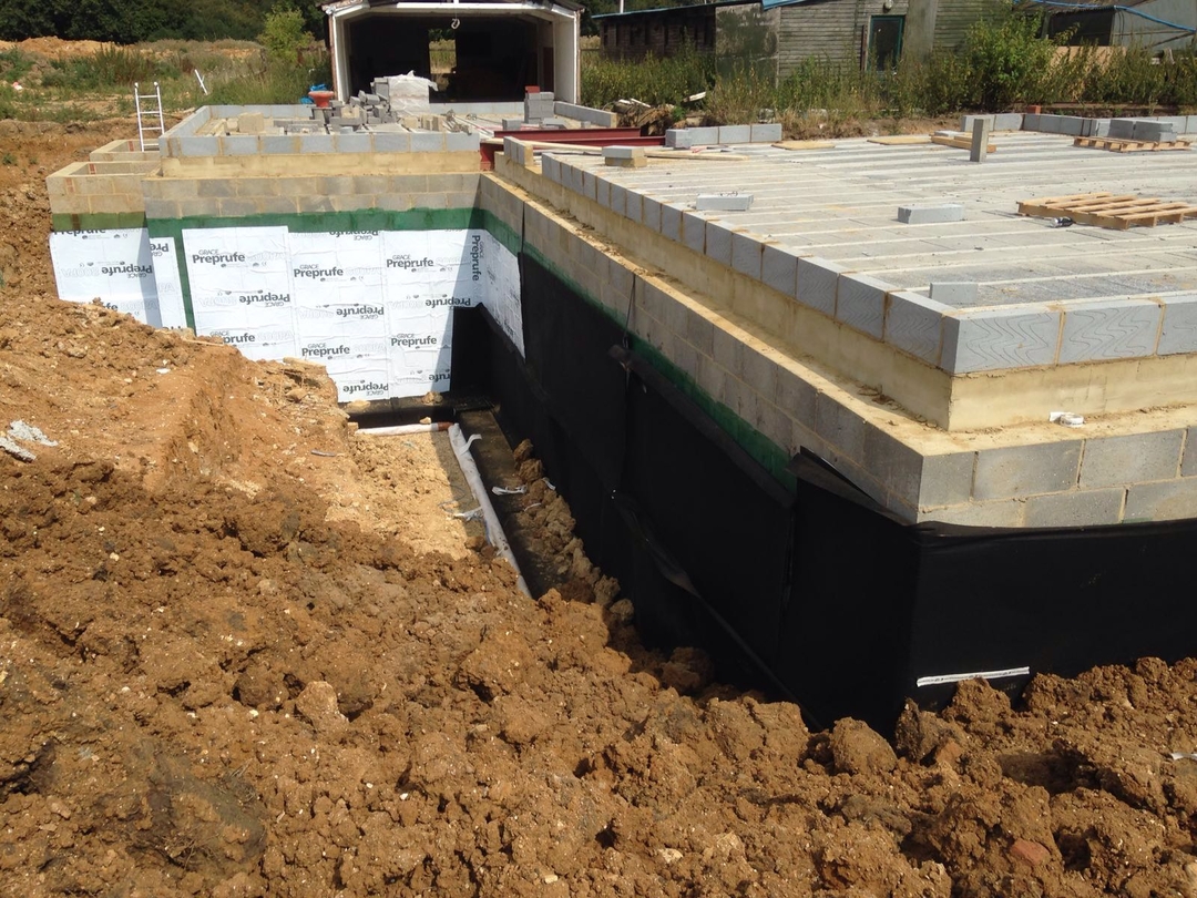 New Build Basement, Chelmsford - CCL Waterproofing