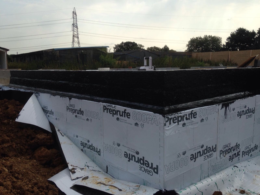 New Build Basement, Chelmsford - CCL Waterproofing